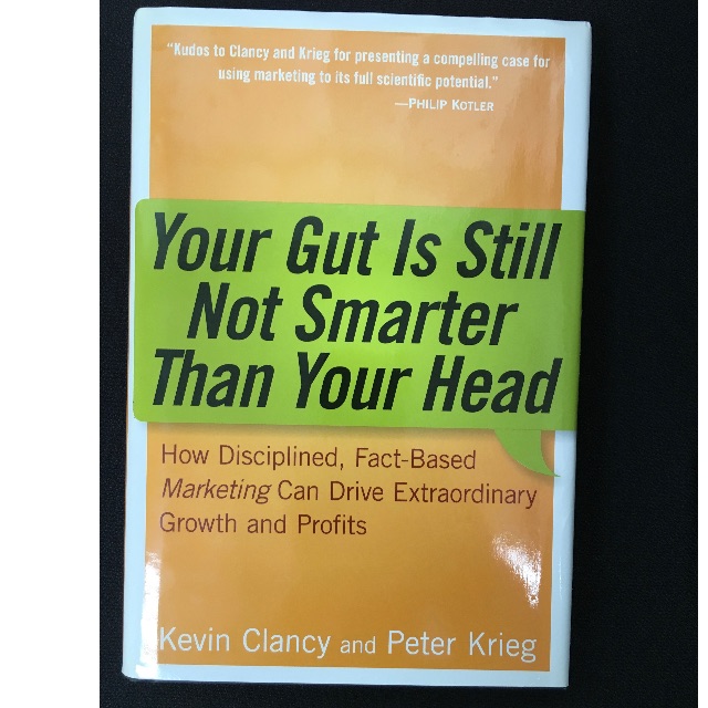 Your Gut is Still Not Smarter Than Your Head by Kevin Clancey & Peter ...