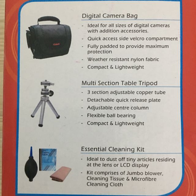 Canon Digital Camera Kit, Photography, Cameras on Carousell