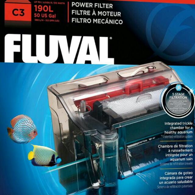 FLUVAL C2 And C3 Power Filter, Pet Supplies, Homes & Other Pet ...