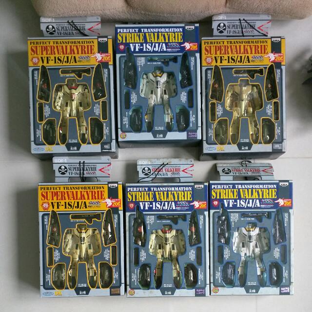Macross Robotech Perfect Transformation Set Of 6, Hobbies & Toys, Toys ...