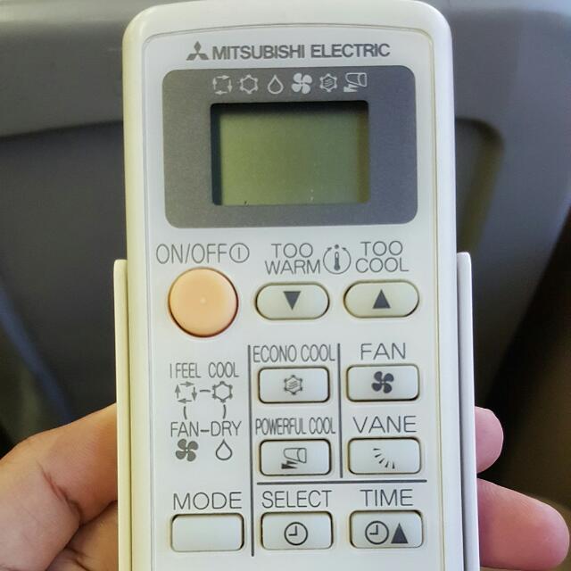 Mitsubishi Electric Aircon Remote, TV & Home Appliances, Air ...