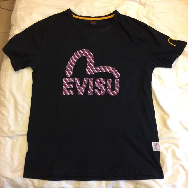 Original Evisu Tshirt, Men's Fashion, Tops & Sets, Tshirts & Polo ...