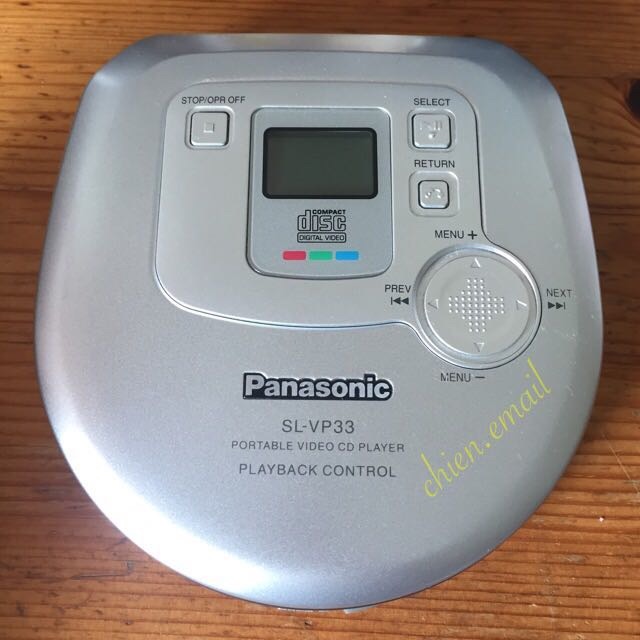 Panasonic VCD Player (Model: SL-VP33), TV & Home Appliances, TV ...