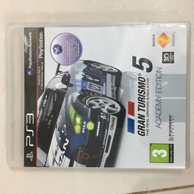PS3 Logitech Driving Force GT With Games Gran Turismo 5 Prologue And ...