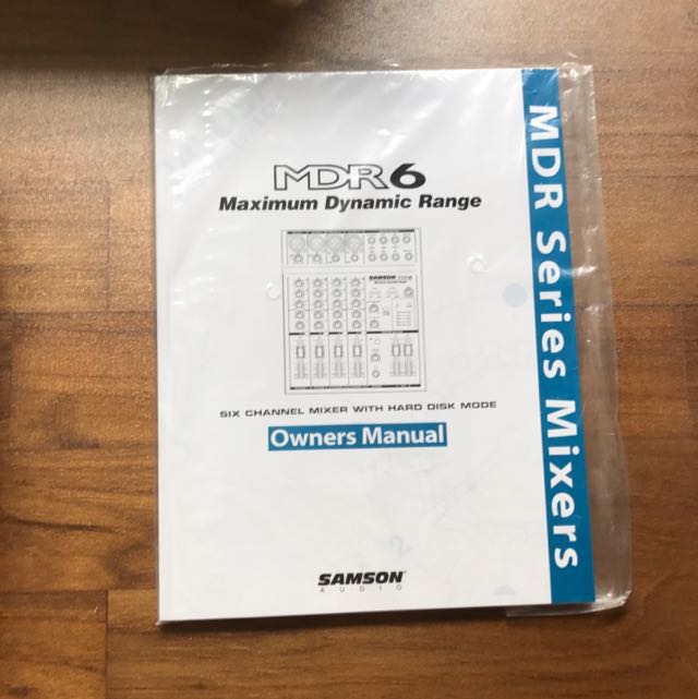 Samson MDR6, Audio, Headphones & Headsets on Carousell