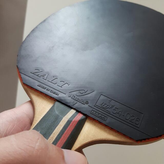 Table Tennis Bat (Chinese Penhold), Sports Equipment, Sports & Games ...