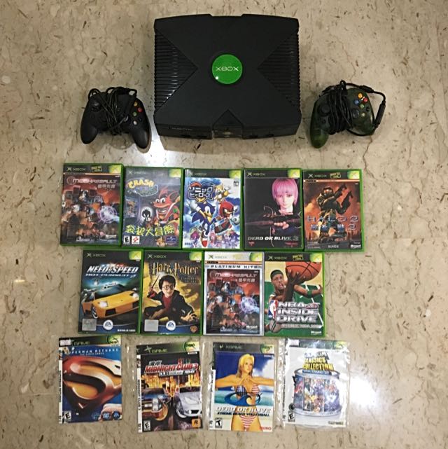 XBOX 1st Gen, Video Gaming, Video Game Consoles, Xbox on Carousell