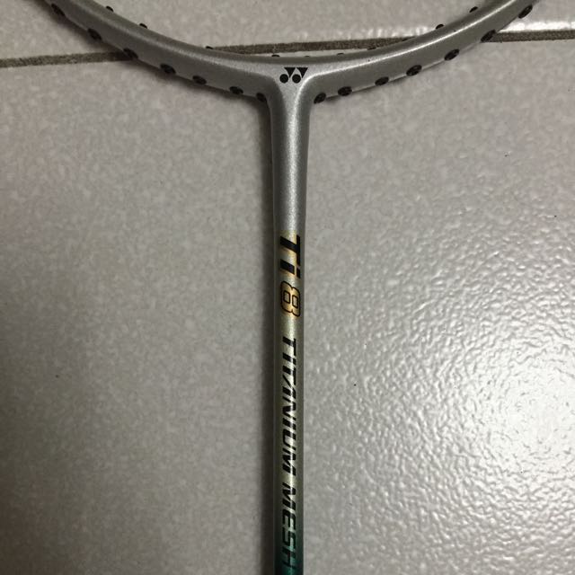 Yonex Ti 8 Badminton Racket, Sports Equipment, Sports & Games, Racket ...