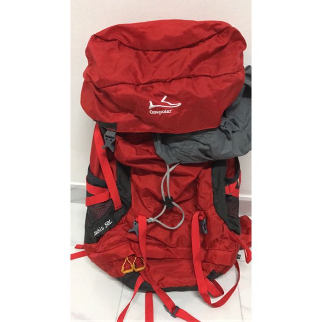 50L Onepolar Backpack, Sports Equipment, Hiking & Camping on Carousell