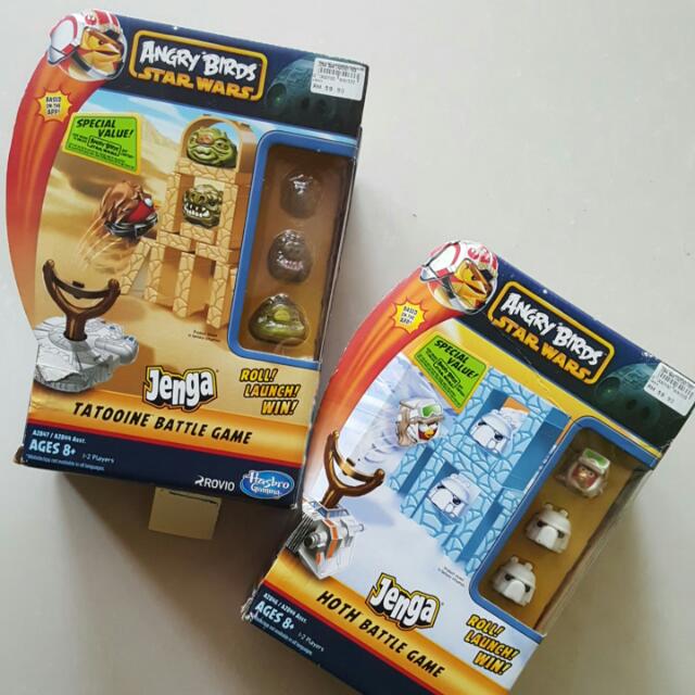Angry Bird Star Wars Jenga, Hobbies & Toys, Toys & Games on Carousell