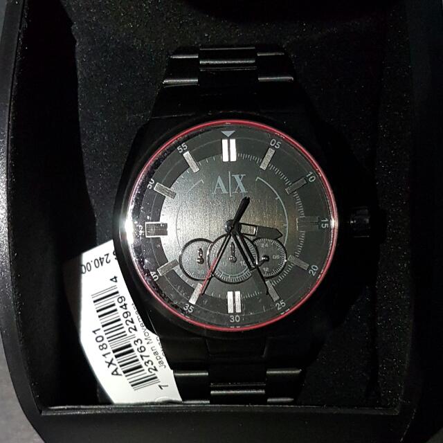 Armani Exchange AX1801 Chronograph Watch, Mobile Phones & Gadgets ...
