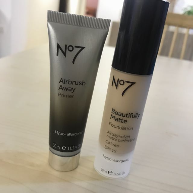 Boots No7 Beautifully Matte Makeup Base Review | Saubhaya Makeup