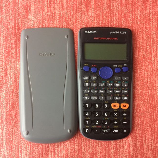 CASIO fx-96SG PLUS Scientific Calculator, Computers & Tech, Office ...