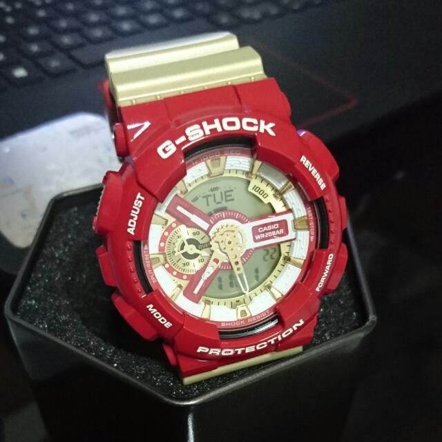 Iron Man Casio Watch, Men's Fashion, Watches on Carousell