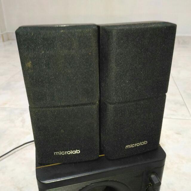 Microlab X2 2.1 Speaker, Audio, Soundbars, Speakers & Amplifiers on ...