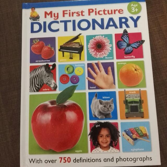 My First Picture Dictionary, Hobbies & Toys, Books & Magazines ...
