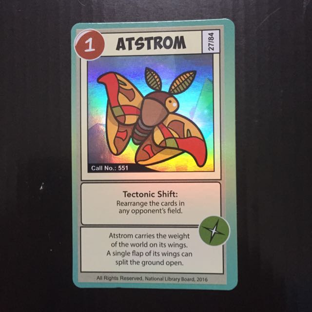 NLB Book Bugs Shiny Card - Atstrom, Hobbies & Toys, Toys & Games on ...