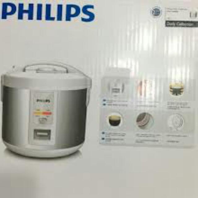 Philips Rice Cooker HD-3027, TV & Home Appliances, Kitchen Appliances ...