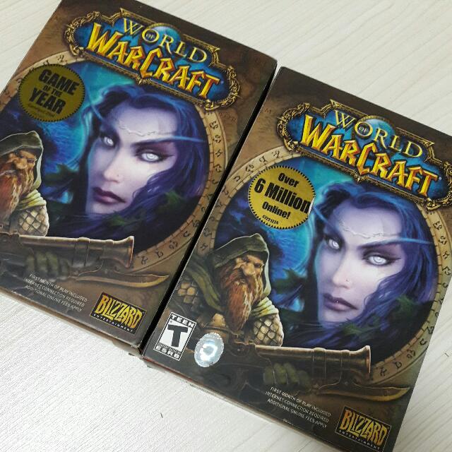 World Of Warcraft PC Game Disc 1-5, Video Gaming, Video Games, Xbox on ...