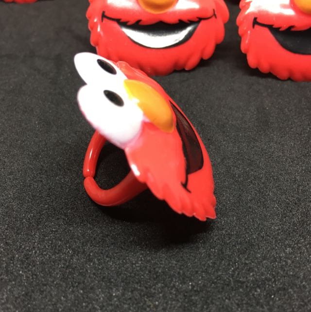 Elmo Cupcake Rings Sesame Street, Food & Drinks, Homemade Bakes on ...