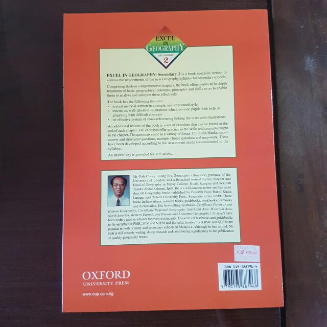 Excel In Geography Secondary 2, Hobbies & Toys, Books & Magazines ...