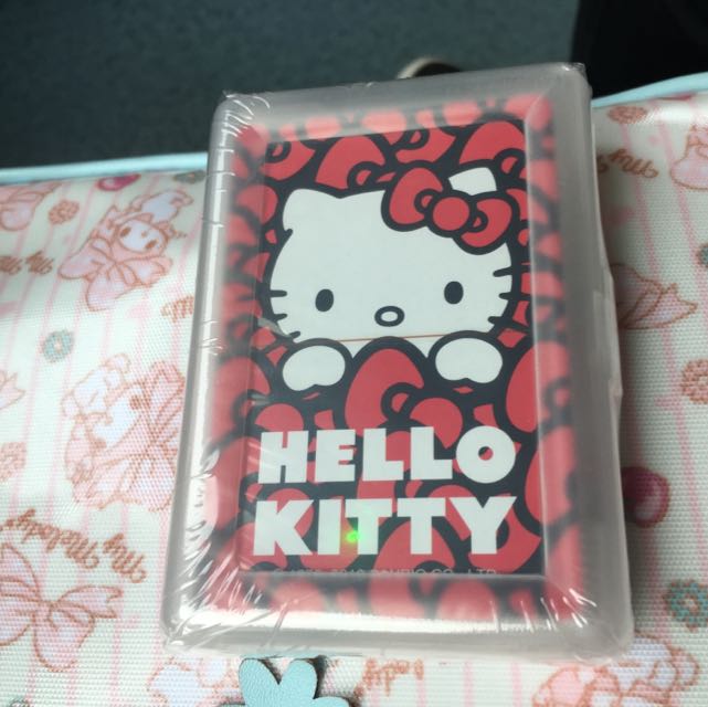 Hello Kitty Poker Cards, Hobbies & Toys, Toys & Games on Carousell