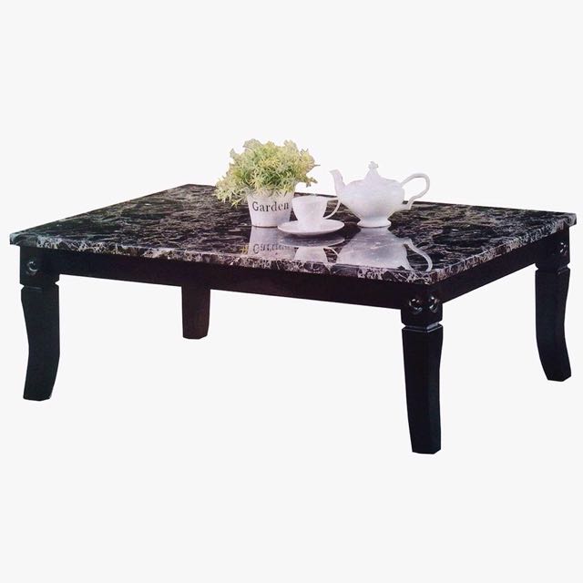 JAPANESE MARBLE TABLE CAPPUCCINO, Furniture & Home Living, Furniture ...