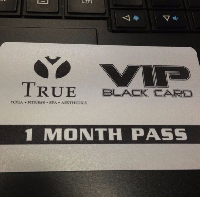 True Fitness One Month Black Card VIP Platinum Pass, Tickets & Vouchers ...