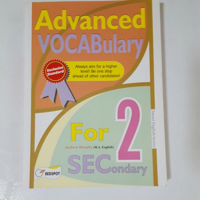 Vocabulary Sec 2, Hobbies & Toys, Books & Magazines, Textbooks on Carousell