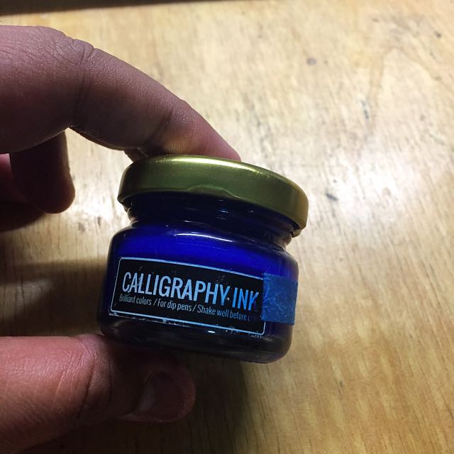 Calligraphy Ink (Cobalt Blue), Hobbies & Toys, Stationary & Craft ...