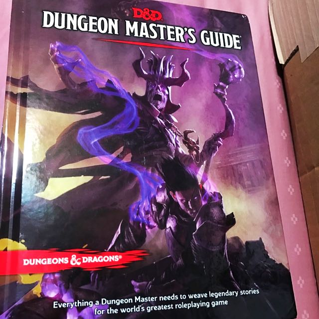 Dungeons And Dragons 5th Edition - Dungeon Master's Guide, Hobbies ...
