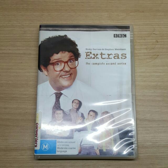Extras Original Dvd Set. Season 2., Hobbies & Toys, Music & Media, CDs ...
