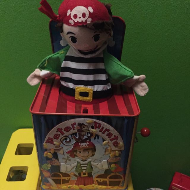 Pete The Pirate In The Box, Hobbies & Toys, Toys & Games on Carousell
