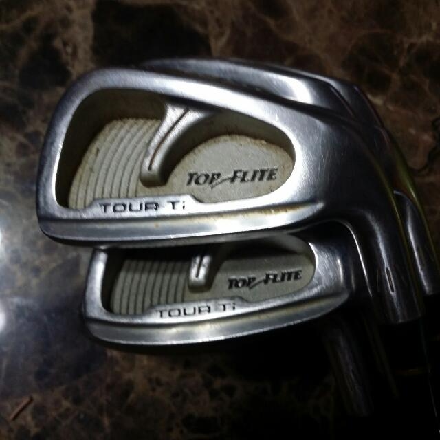 Top Flite Tour Ti 9 Pc Golf Irons Set, Sports Equipment, Sports & Games ...