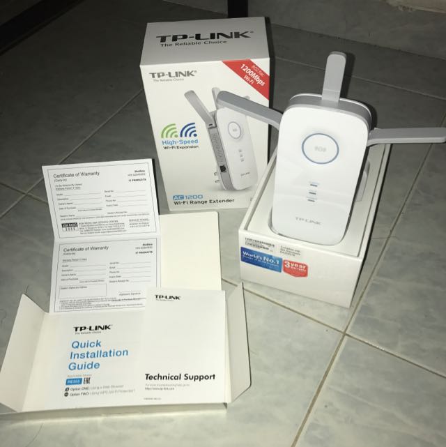TP-LINK Wi-Fi Range Extender, Computers & Tech, Parts & Accessories ...