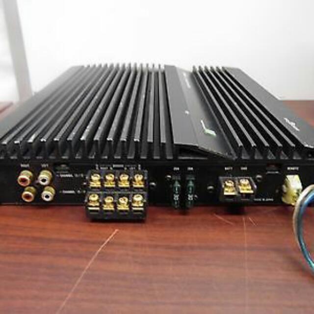 Alpine 3554 2/3/4 Channel Power Amplifier, Car Accessories on Carousell