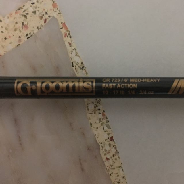 Gloomis IMX Bait Cast Rod, Sports Equipment, Fishing on Carousell
