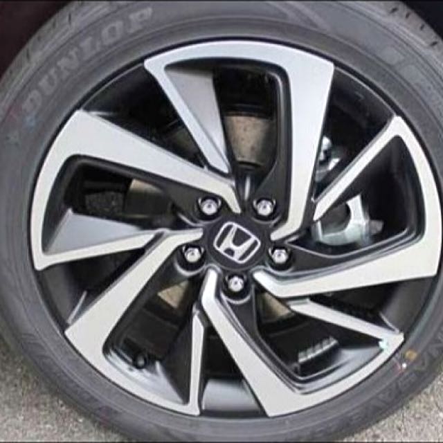 Honda Vezel RS 18" Rims and Tyres, Car Accessories on Carousell