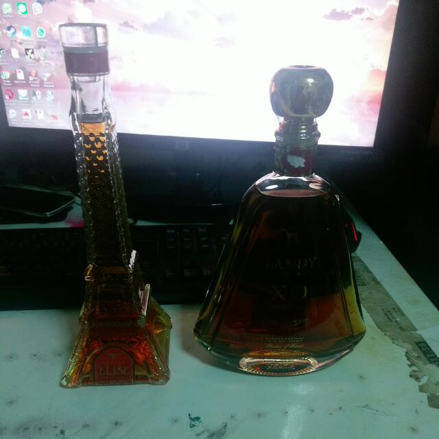 Landy Cognac XO And Brandy Elise XO, Food & Drinks, Local Eats on Carousell