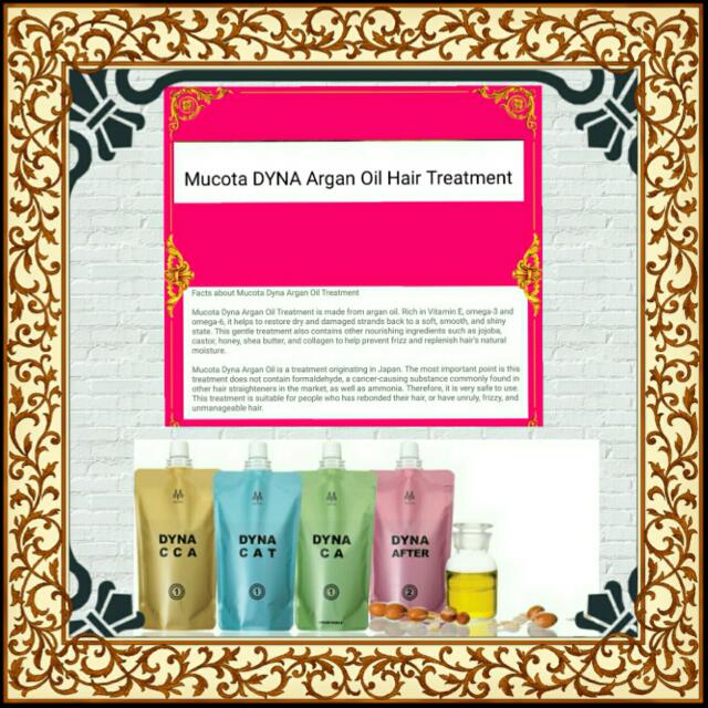 Mucota Dyna Argan Oil Hair Treatment, Beauty & Personal Care, Hair ...