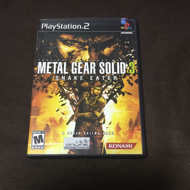 Selling PS2 metal Gear Solid 3 Snake Eater, Video Gaming, Video Games ...