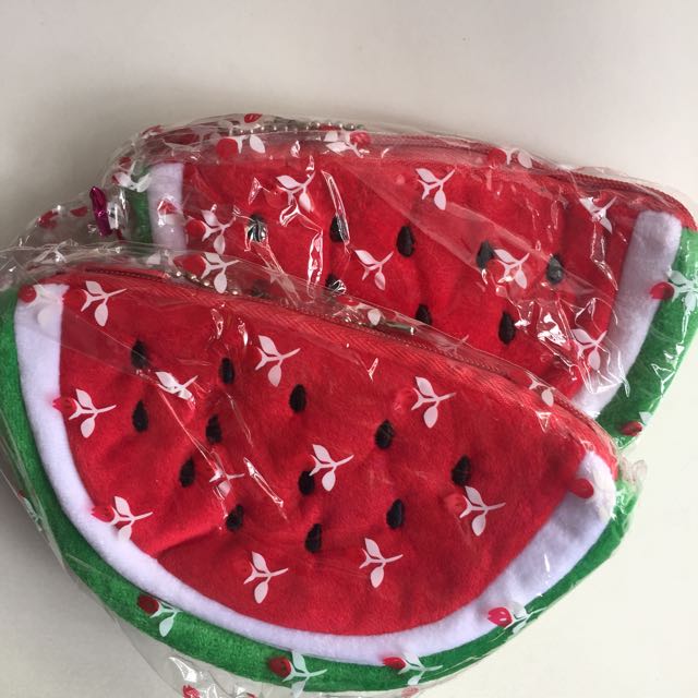 Watermelon Pouch!, Women's Fashion, Bags & Wallets, Purses & Pouches on ...