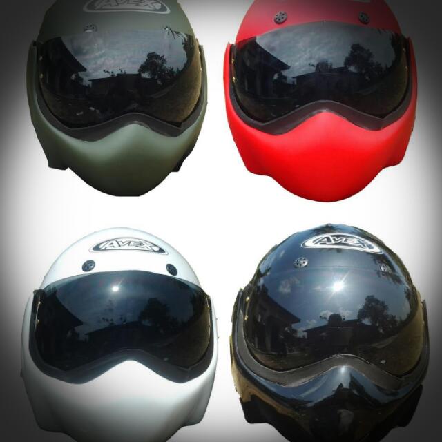 AVEX TOPGUN HELMET, Car Accessories on Carousell