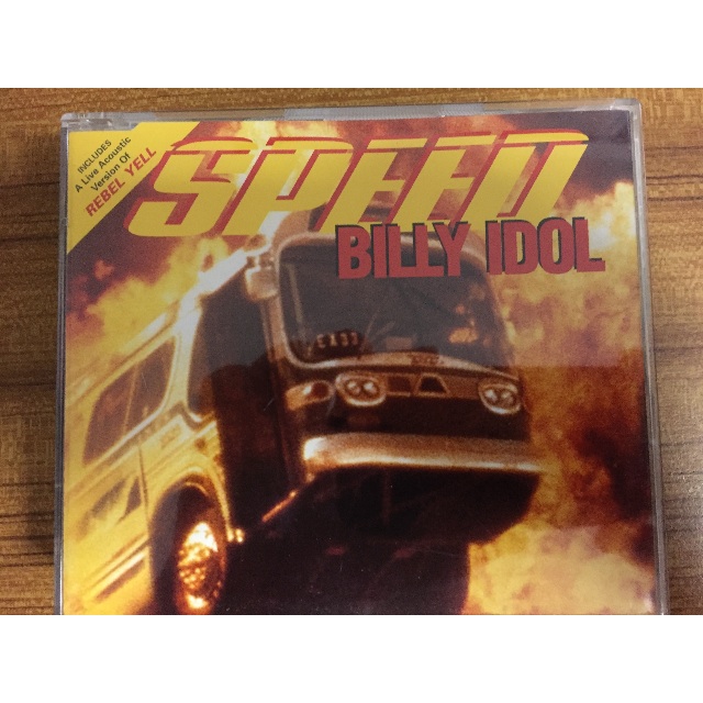 Billy Idol - Speed (Soundtrack of Speed) Used CD Single Pop/Rock Music ...