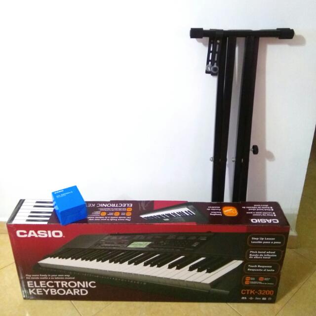 Casio Ctk-3200 Keyboard, Hobbies & Toys, Music & Media, Musical Instruments on Carousell