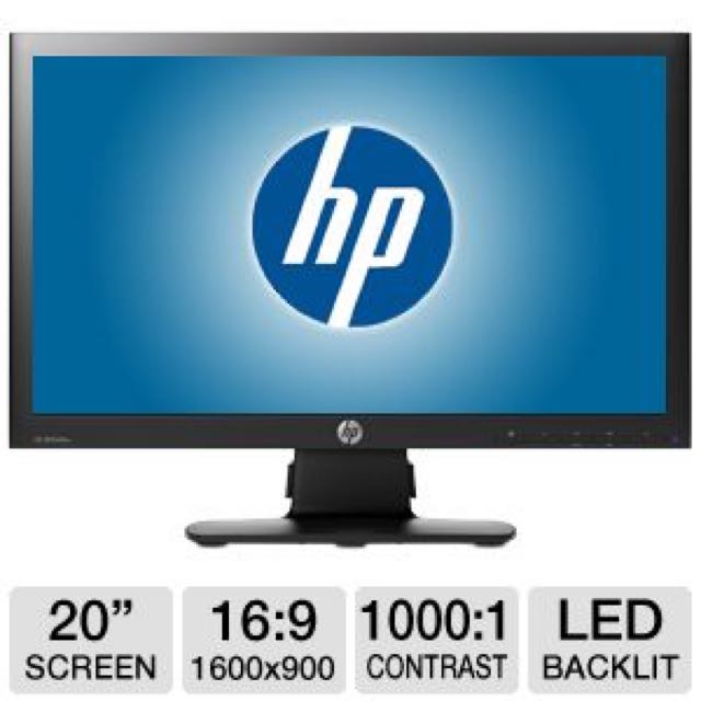 HP zr2040w Monitor, Computers & Tech, Parts & Accessories, Monitor ...