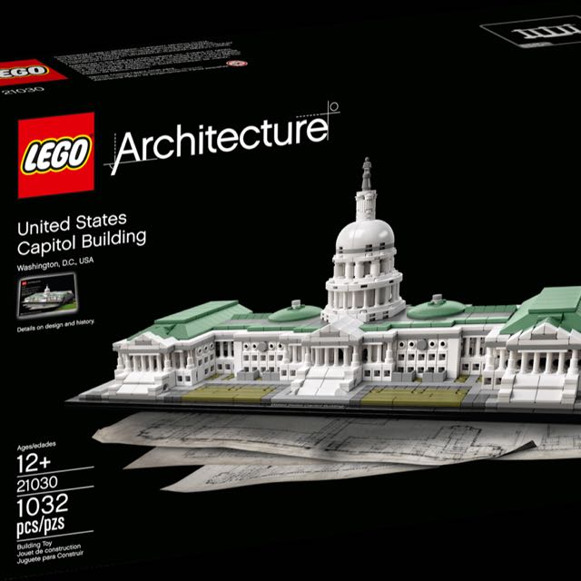 LEGO 21030 UNITED STATES CAPITOL BUILDING, Hobbies & Toys, Toys & Games ...