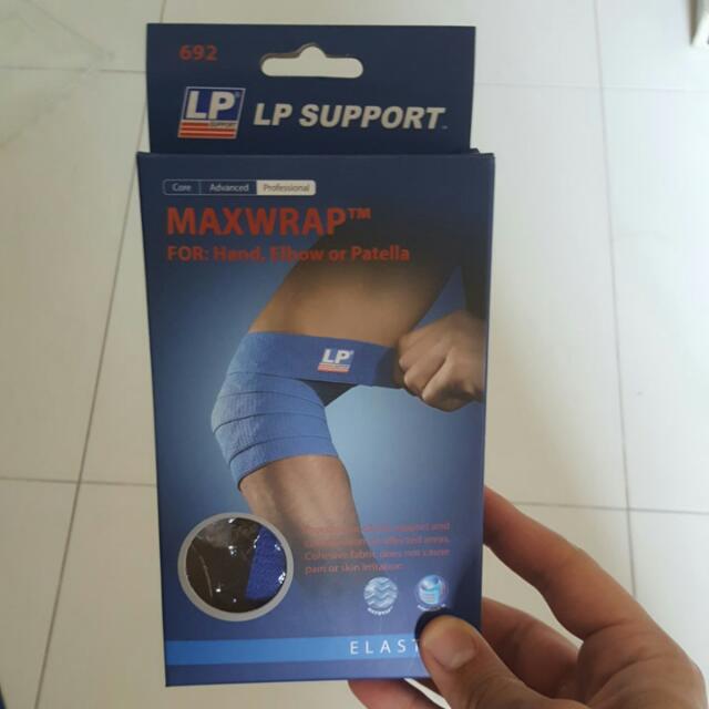 LP Maxwrap: Elbow Support, Sports Equipment, Exercise & Fitness, Toning & Stretching Accessories ...