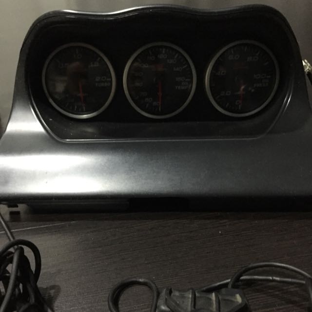 Sti genome Gauge Plus Defi Water N Control Unit With Complete Sensor, Car Accessories on Carousell