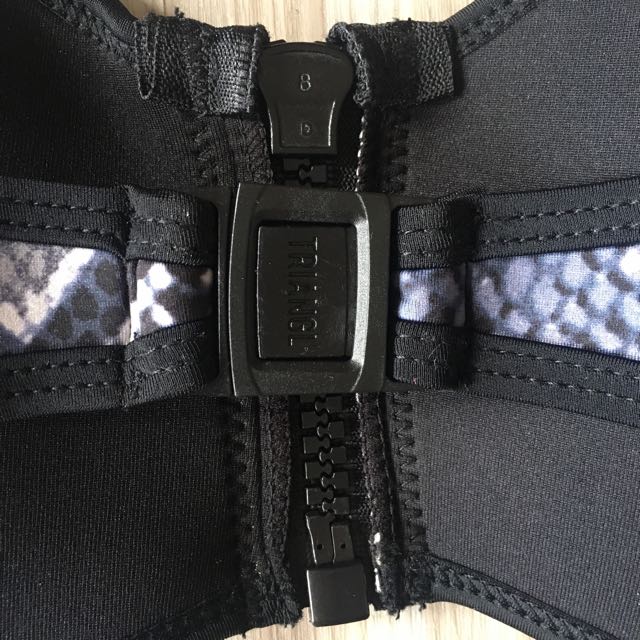 Winnie Polly Python Triangl Bikini, Women's Fashion, Swimwear, Bikinis ...